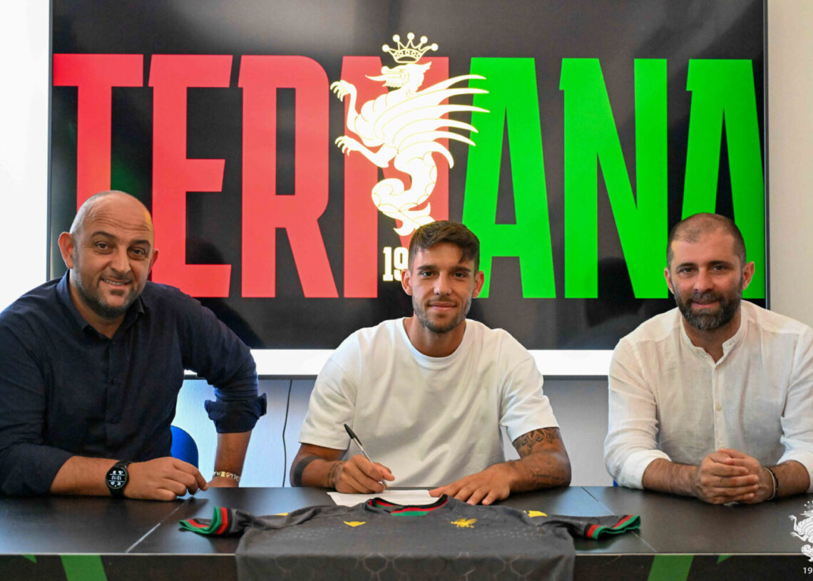 Ternana. Dal Catania arriva in prestito Emanuele Cicerelli - Terni in Rete